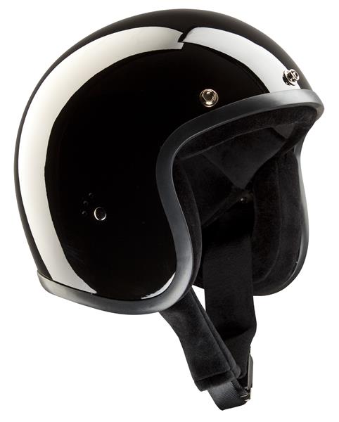 Bandit Jet Motorcycle Helmet - Gloss Black - Bandit Helmets UK